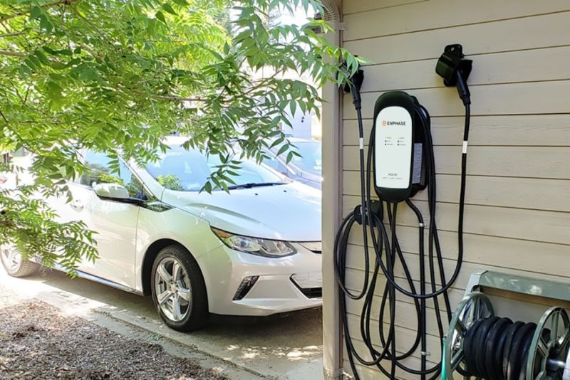 Enphase ClipperCreek HCS-D50PR EV Charger - EV Charger Wiki